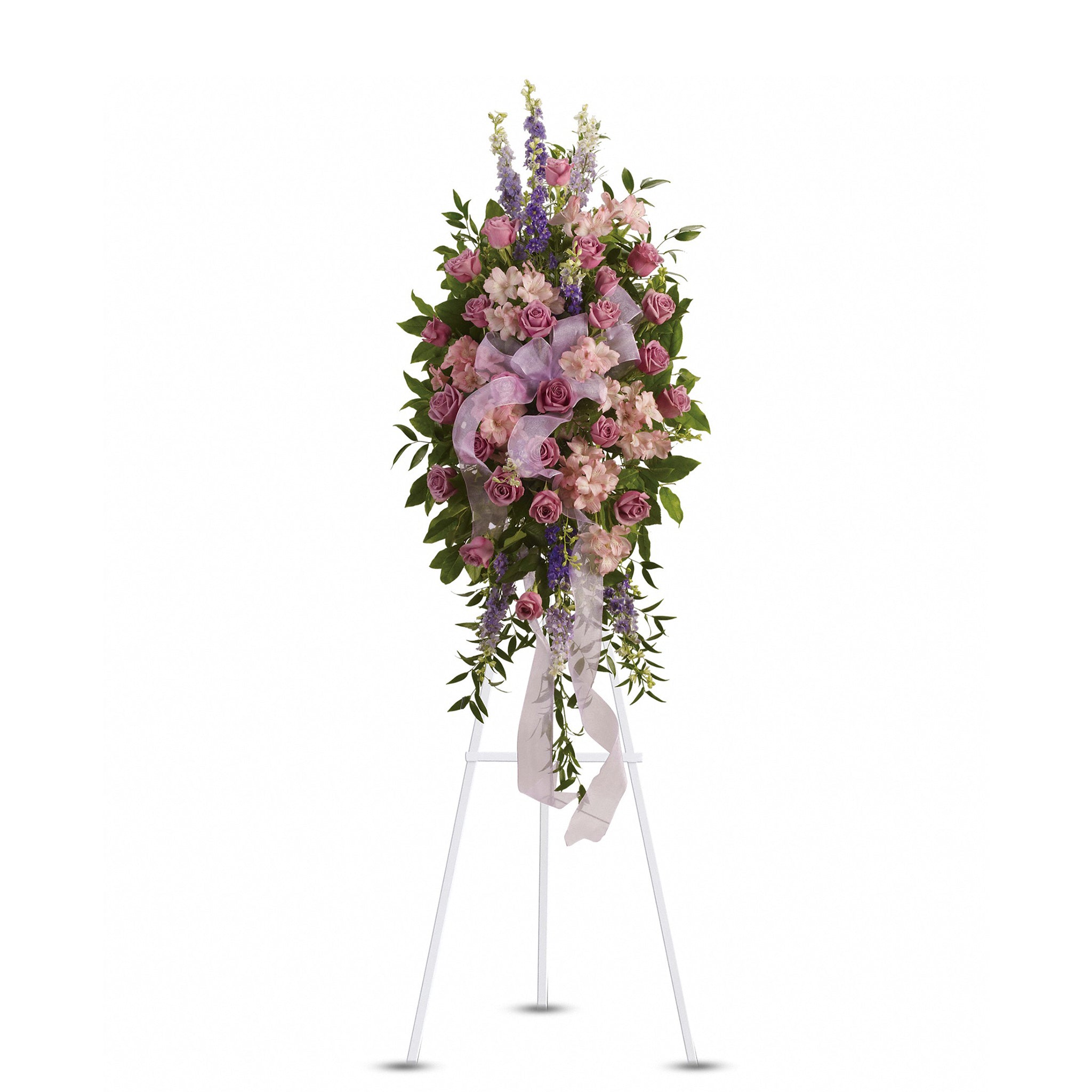 Finest Farewell Spray – The Garden of Eden Flower Shop